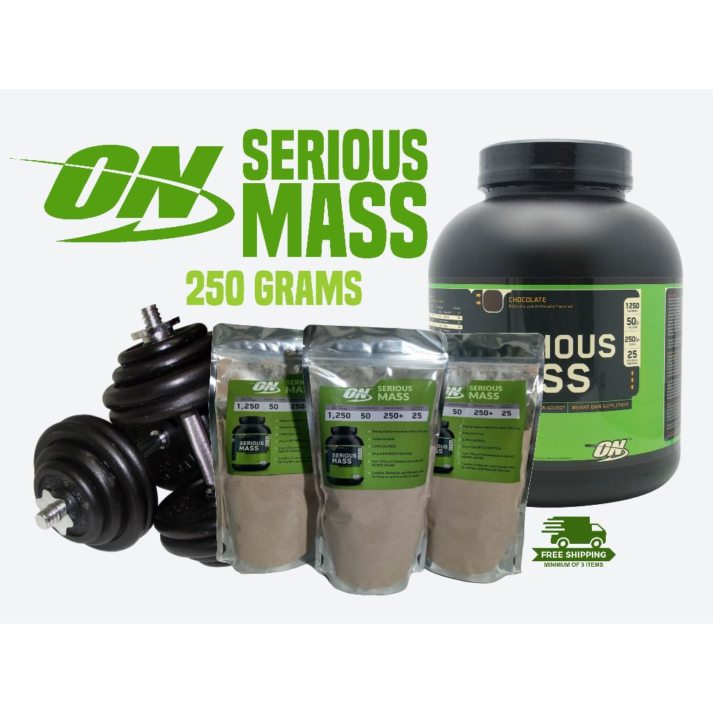 ON SERIOUS MASS 250GRAMS | Shopee Philippines