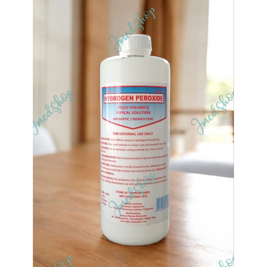 Hydrogen Peroxide ( Agua Oxigenada ) | Shopee Philippines