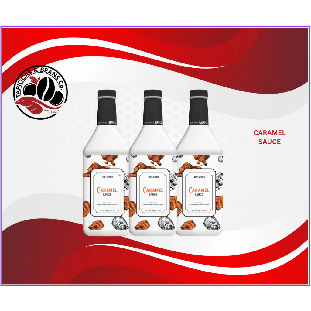 TOP Series Caramel Sauce 2kg | Shopee Philippines