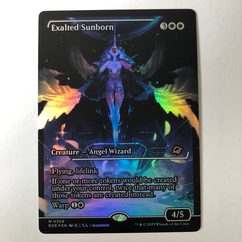 Playtest Card - Exalted Sunborn (EOE) Showcase Foil | Shopee Philippines