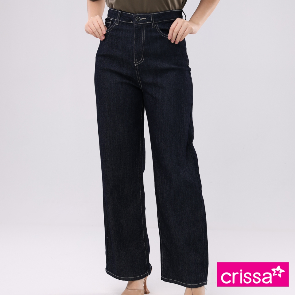 Crissa Wide Leg Jeans CSB16-0108 [Pants for women] | Shopee Philippines