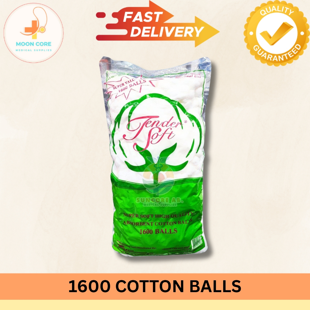 Tender Soft Cotton Balls - Perfect for Sensitive Skin | Shopee Philippines