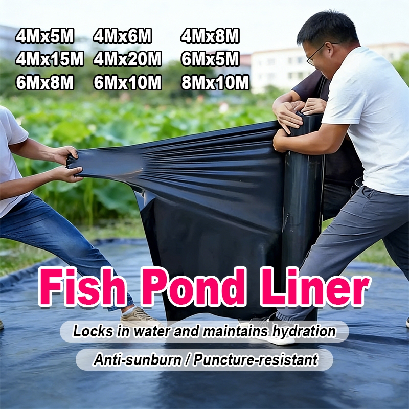 Fish Pond Liner HDPE Geomembrane impermeable membrane Gardens Pools ...