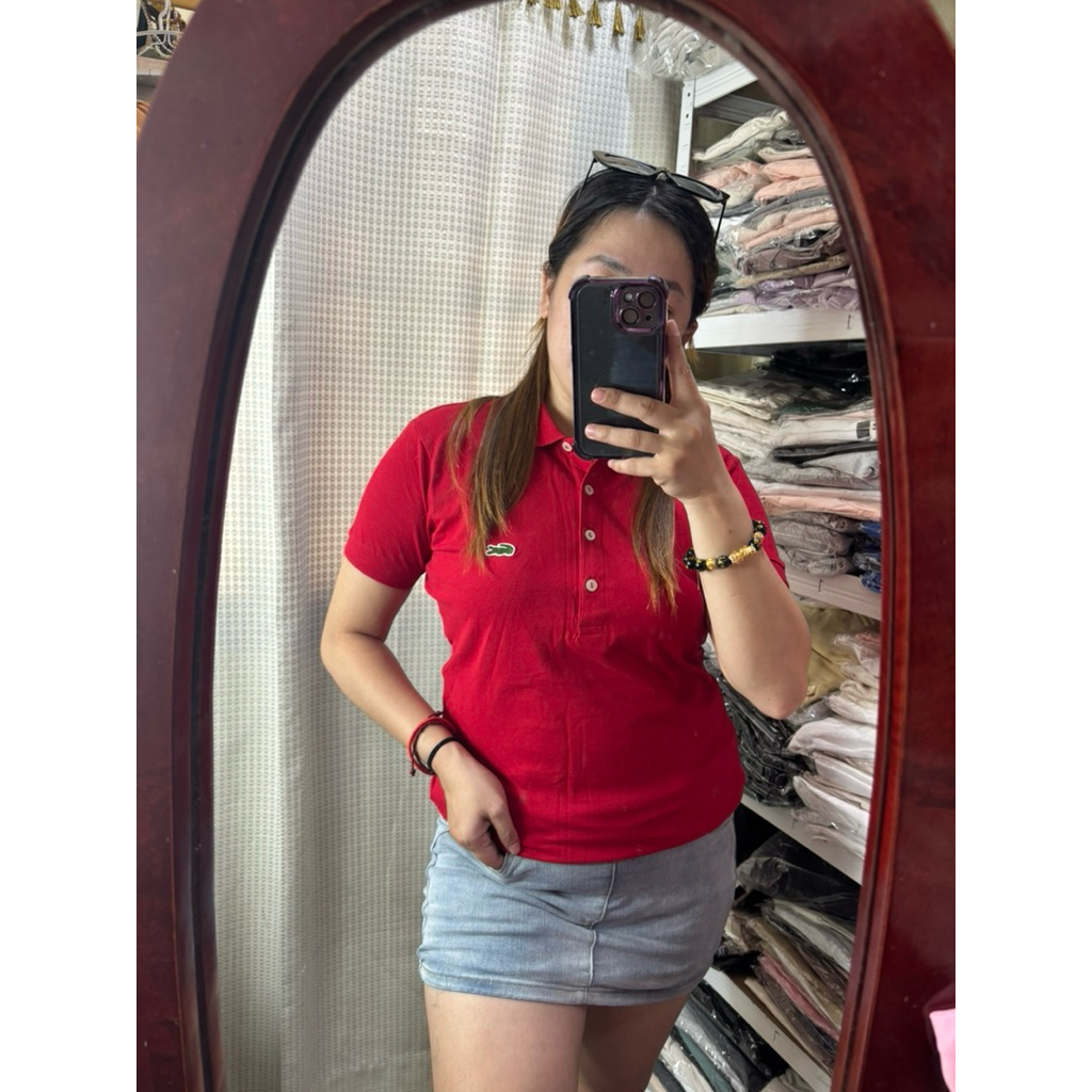 ladies mini dress/ polo shirt for ladies bwaya logo | Shopee Philippines