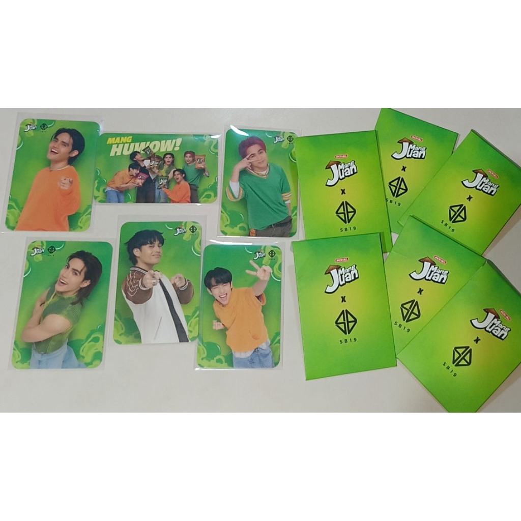 SB19 MANG JUAN OFFICIAL PHOTOCARDS LIMITED EDITION SB19 OFFICIAL MERCH ...