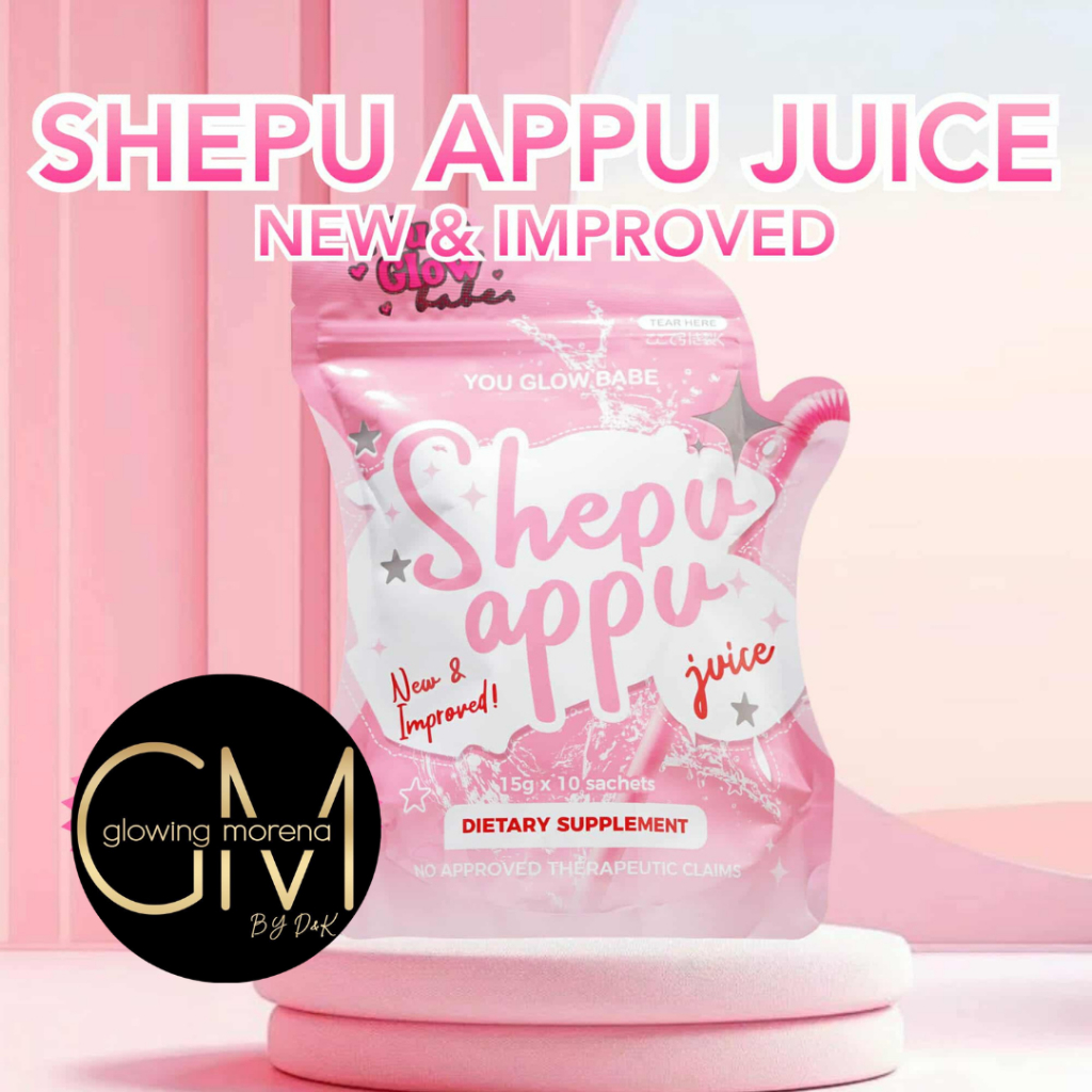 YGB Shepu Appu Juice by You Glow Babe 10 Sachets new packaging | Shopee ...