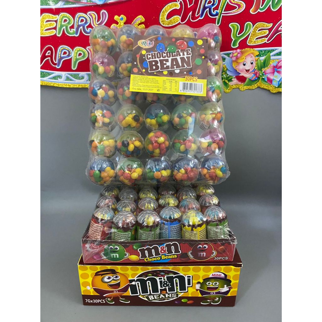 30 Pcs Chocolate Beans Wholesale Candy / Wholesale Paninda / Loot bag ...