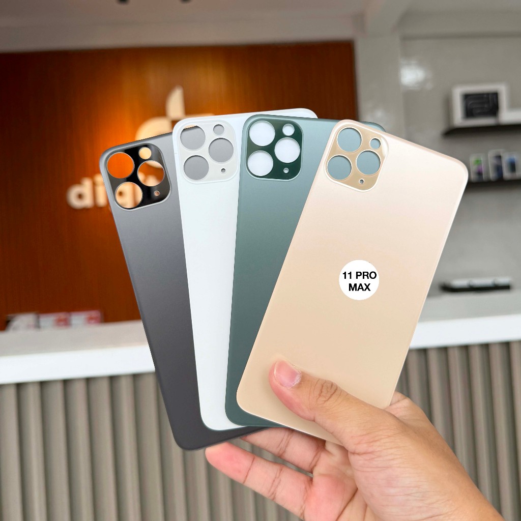 Back Glass for iPhone 11, 11 pro, 11 pro max ORIG 1:1 Quality | Shopee ...