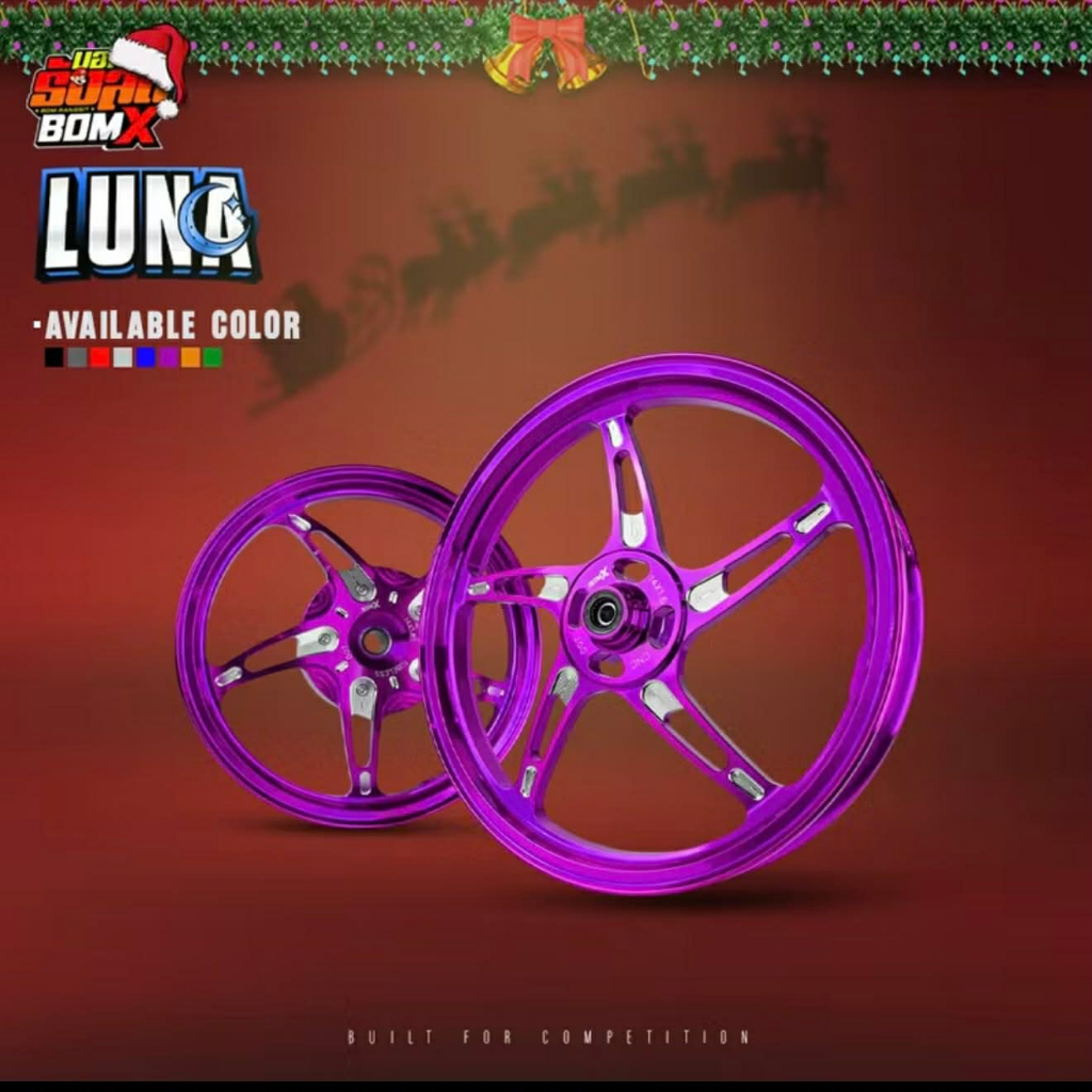 BOM RANGSIT LUNA CNC MAGS FOR HONDA CLICK 125/150 PURPLE ONLY - SOLD AS ...