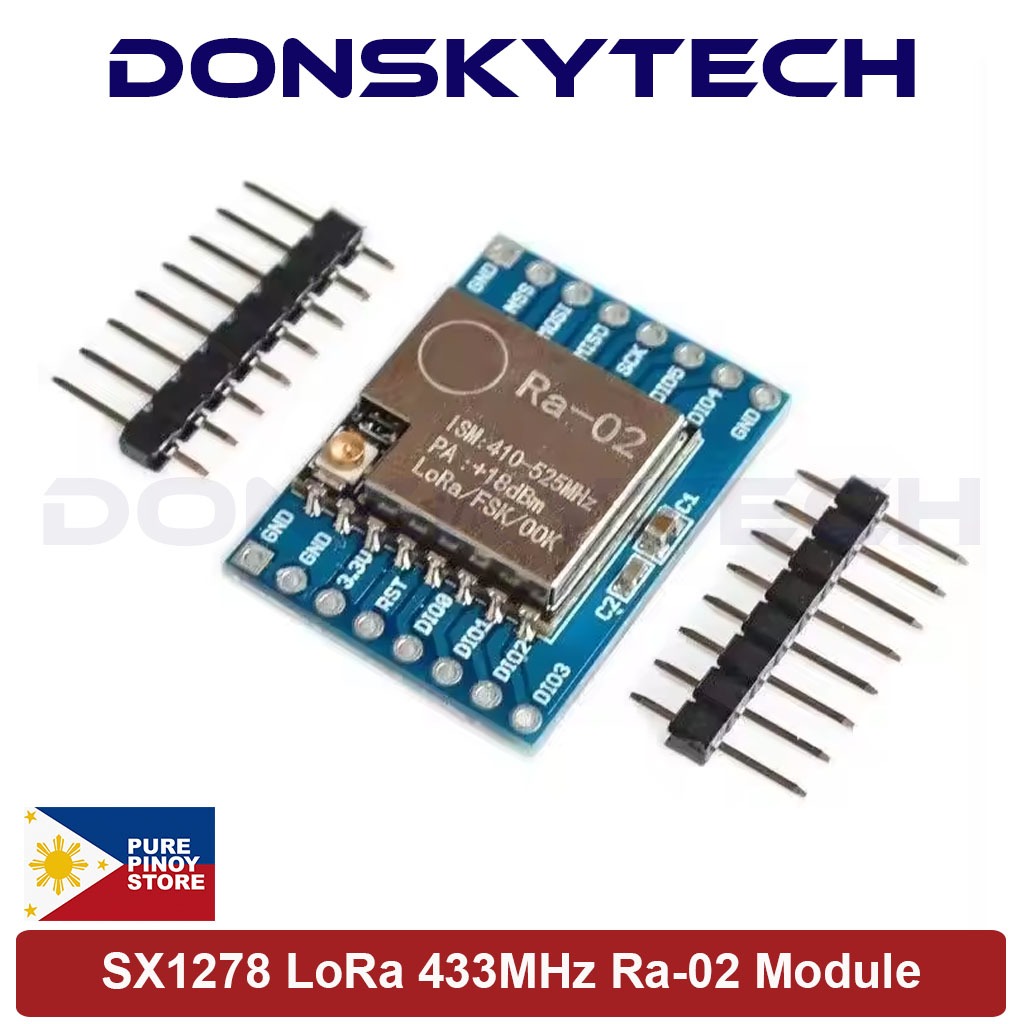 SX1278 LoRa Module Ra-02 433MHZ Wireless Spread Spectrum Transmission ...