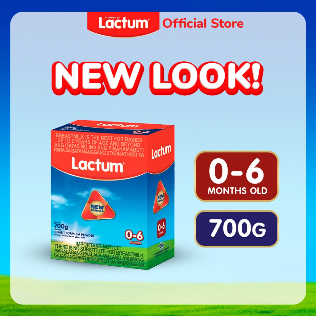 Lactum for 0-6 Months Old Infant Formula Powder 700g | Shopee Philippines
