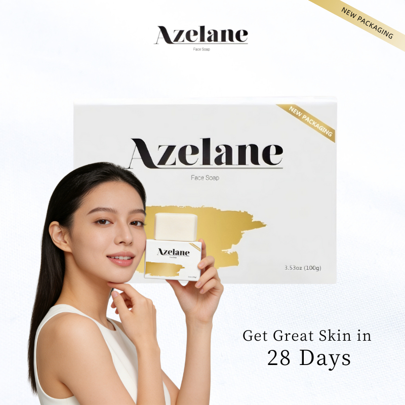 Azelane Face Soap 100g - Facial Soap for Acne-Prone Skin Non-Irritating ...