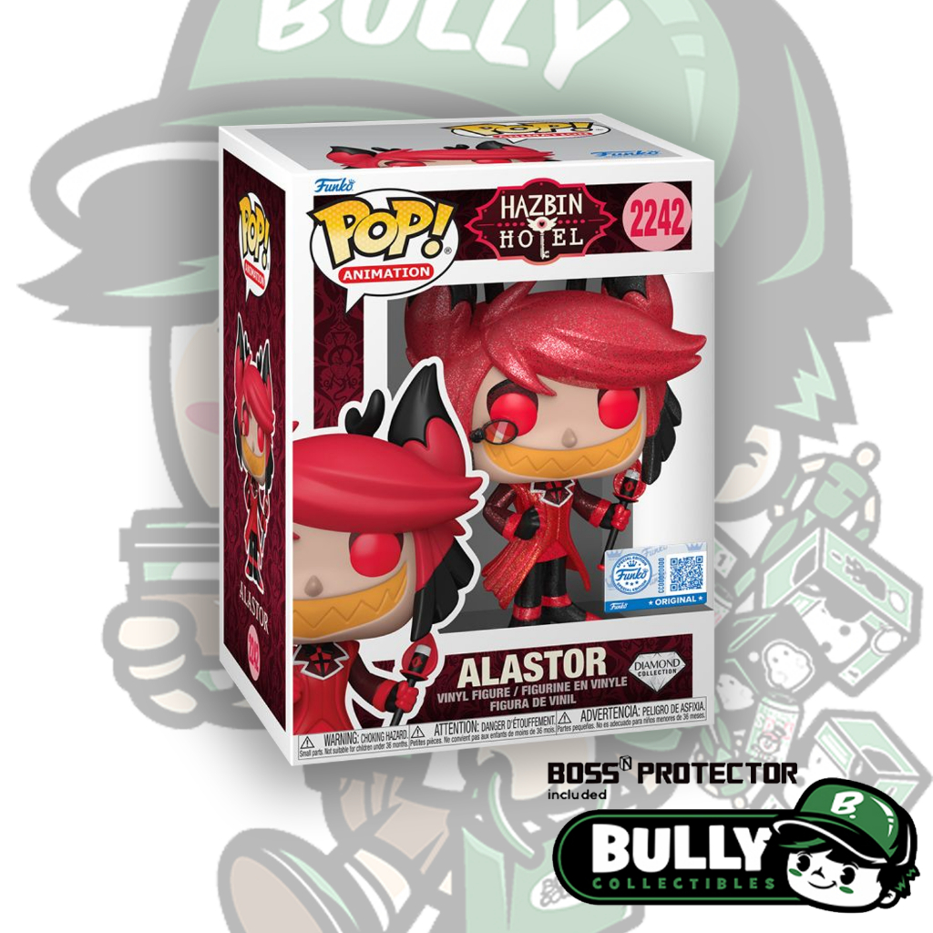 Funko POP! Animation: Hazbin Hotel - Alastor (FSE) DIAMOND 2242 With ...