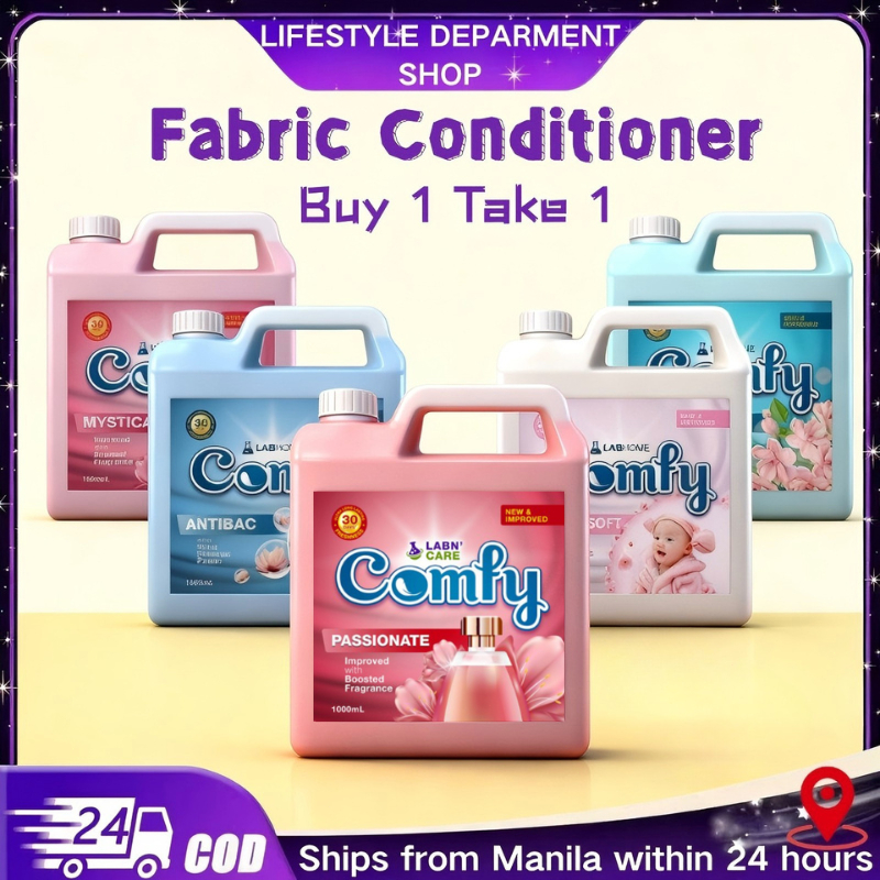 【BUY 1 take 1】 LABN' CARE comfy liquid Fabric Conditioner &Softeners ...