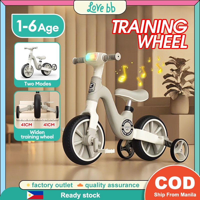 Bike for kids boy with Training wheel 1-6 years 3-in-1 Balance bike for kids with Training wheel ...