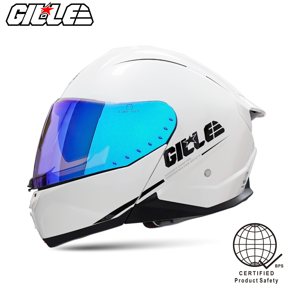 GILLE Inizio Helmet for Motorcycle Modular Dual Visor Revo Full Face ...