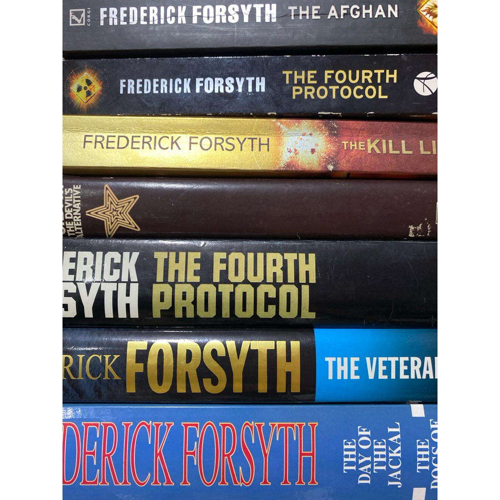 Frederick Forsyth Books - Crime Fiction, Thriller, Suspense | Shopee ...