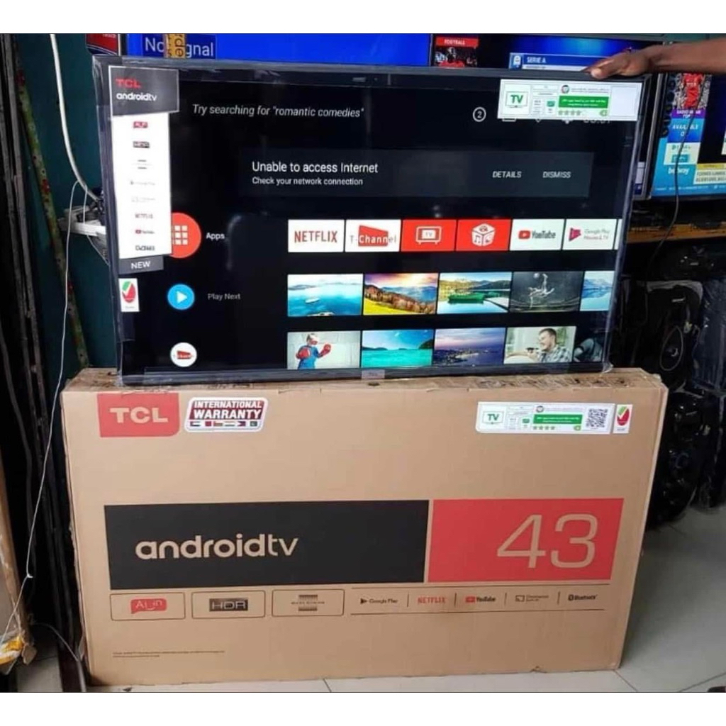 Tcl43 inch 75P735 Google Tv new edition 4k UHD Android TV (Brand New ...
