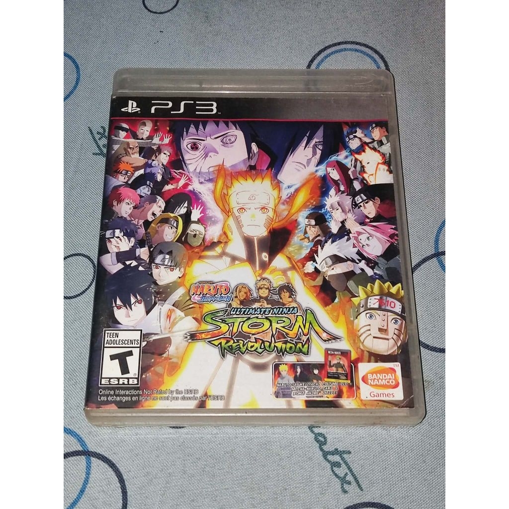 PS3 Naruto Shippuden Ultimate Ninja Storm Revolution (R1, Boxed ...