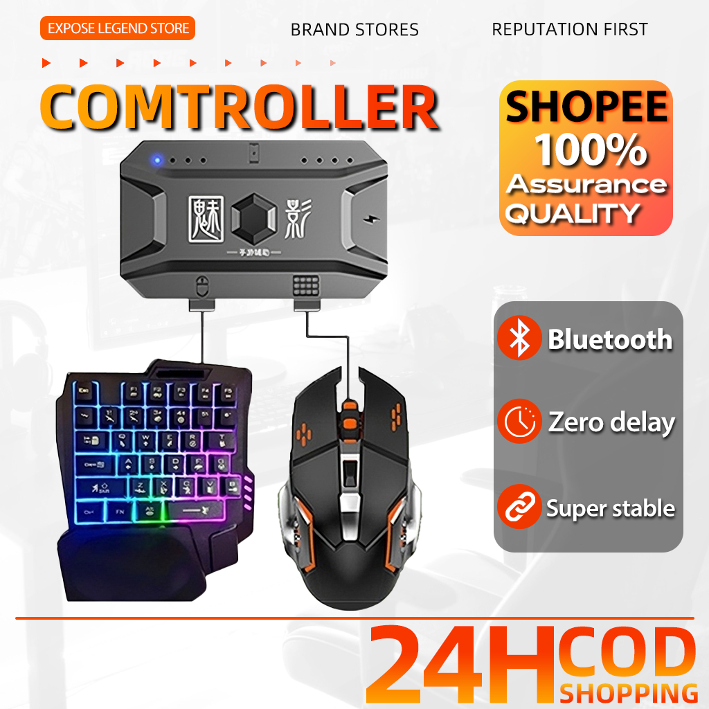 Expose M1Pro Mobile Controller for pc Gaming Keyboard and Mouse ...