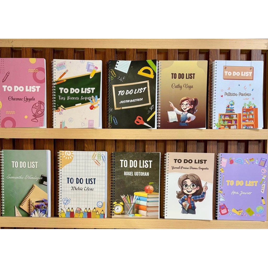 CUSTOMIZED NOTEBOOKS (PRE-ORDER) - PM YOUR DESIGN ASAP | Shopee Philippines