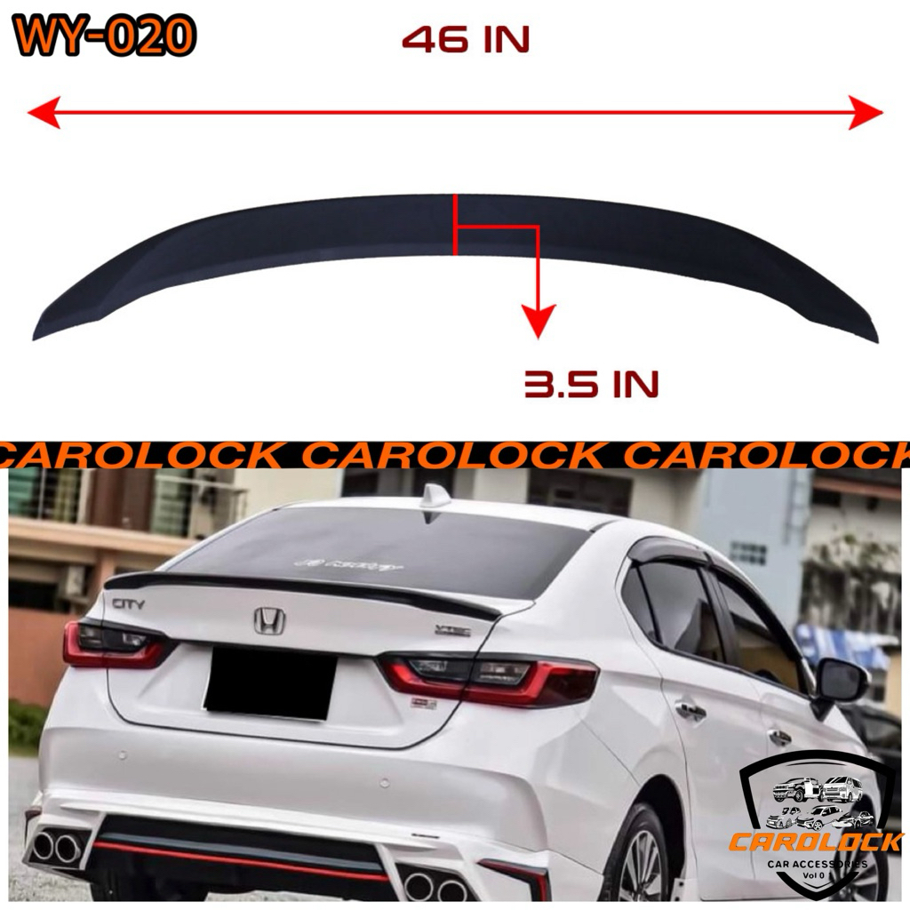 Honda City 2021 - 2026 RS Ducktail Spoiler | Shopee Philippines