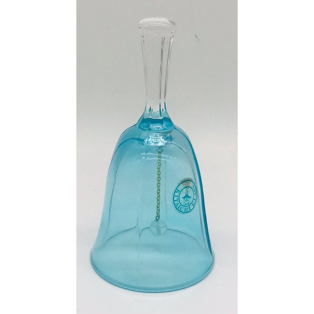 Vintage blue glass bell | Shopee Philippines