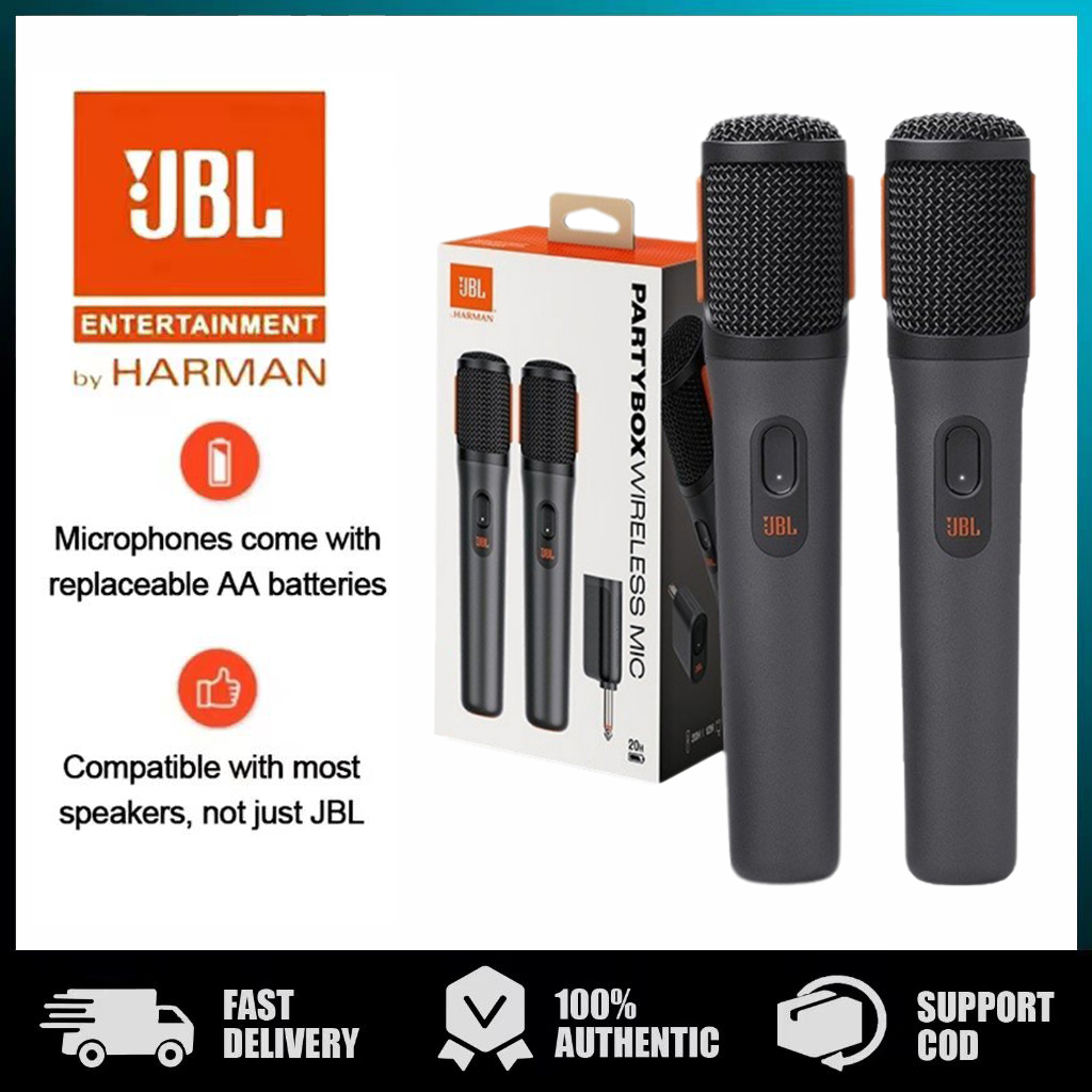 JBL PartyBox wireless microphone handheld wireless microphone for stage ...