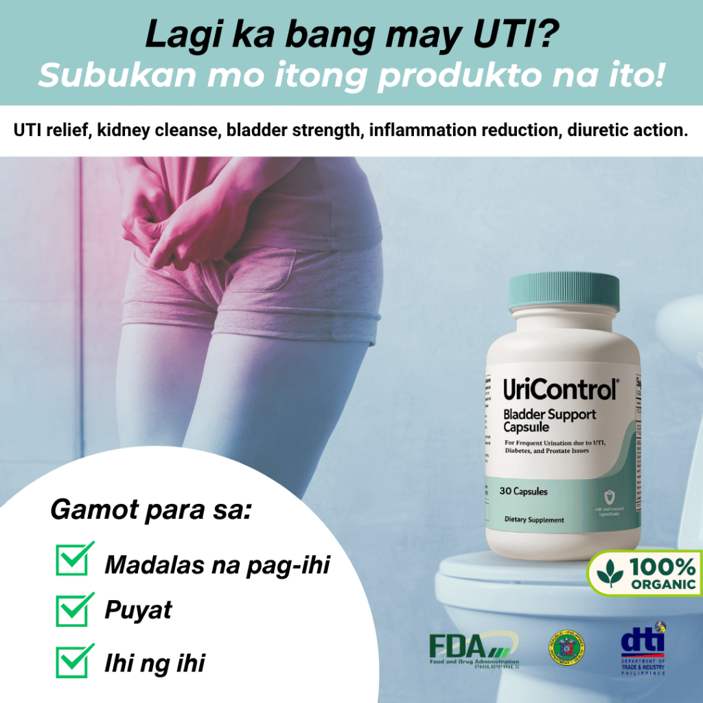 Autentic UriControl Bladder Support Capsule Food Supplement | Shopee ...