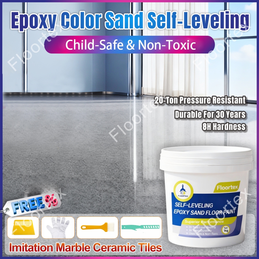 Epoxy Floor Paint for Cement Epoxy Colored Sand Floor Paint Sealing ...