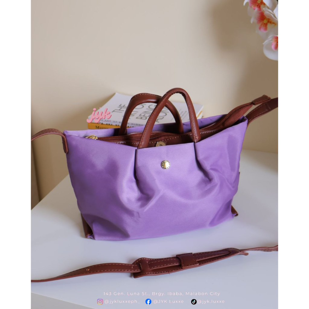 [Jyk Luxxe] Legato Largo Sling Bag Small | Purple | Shopee Philippines