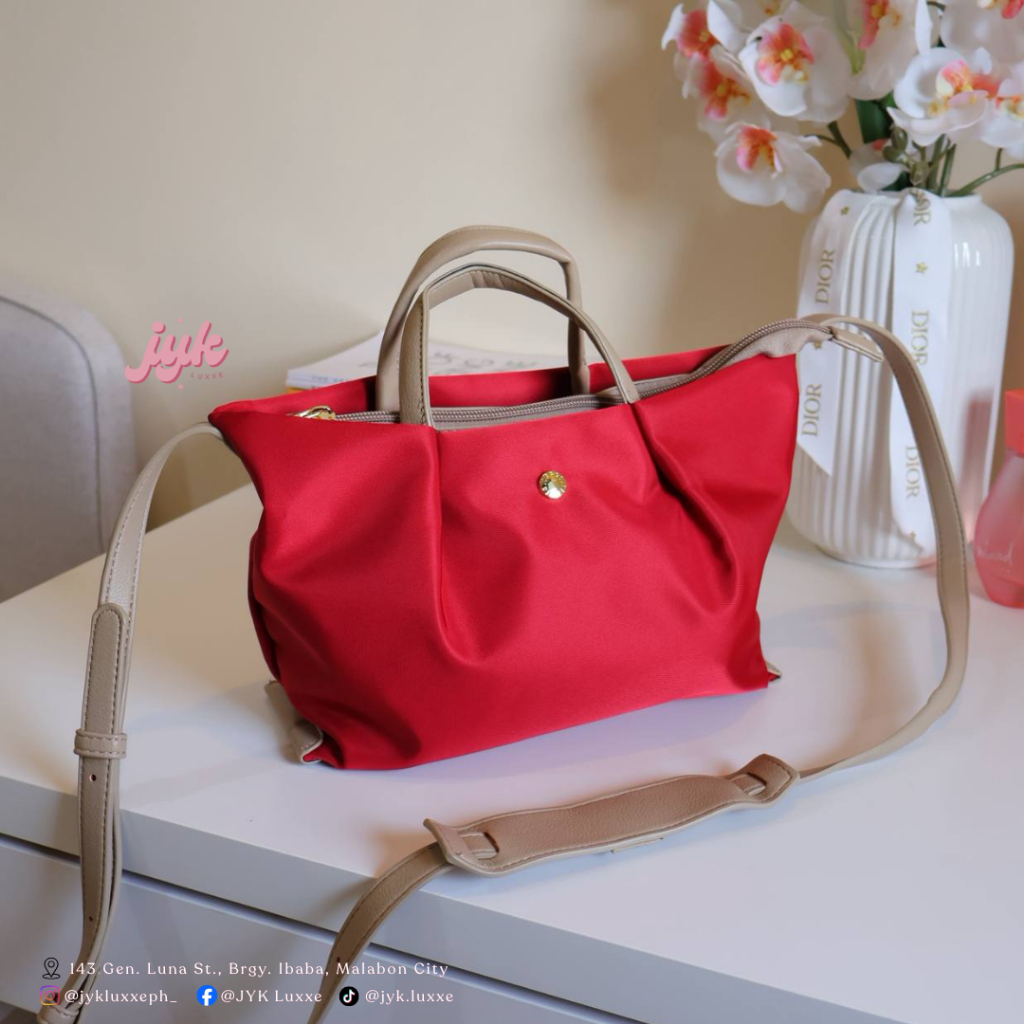 [Jyk Luxxe] Legato Largo Sling Bag Small | Red | Shopee Philippines