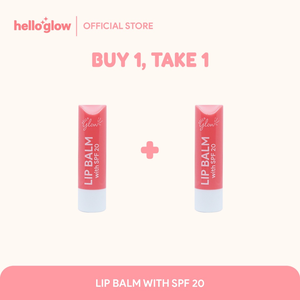 [B1T1] Hello Glow Lip Balm with SPF 20 | Shopee Philippines