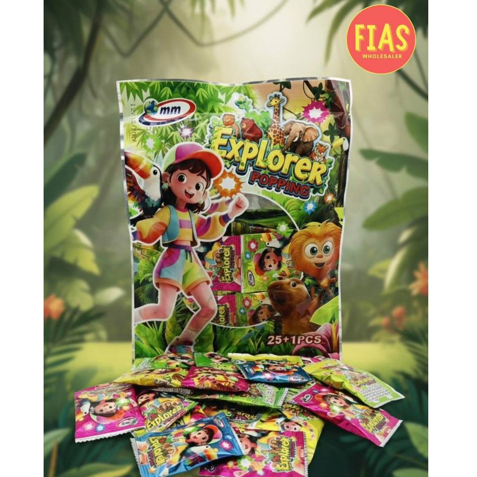25 pcs Explorer Popping Candies Wholesale Paninda | Shopee Philippines
