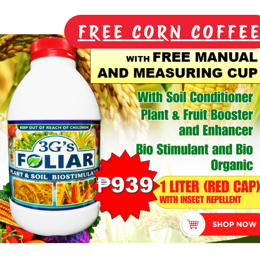 3GS SUPER FOLIAR LIQUID BIO-FERTILIZER organic All In One Bio ...