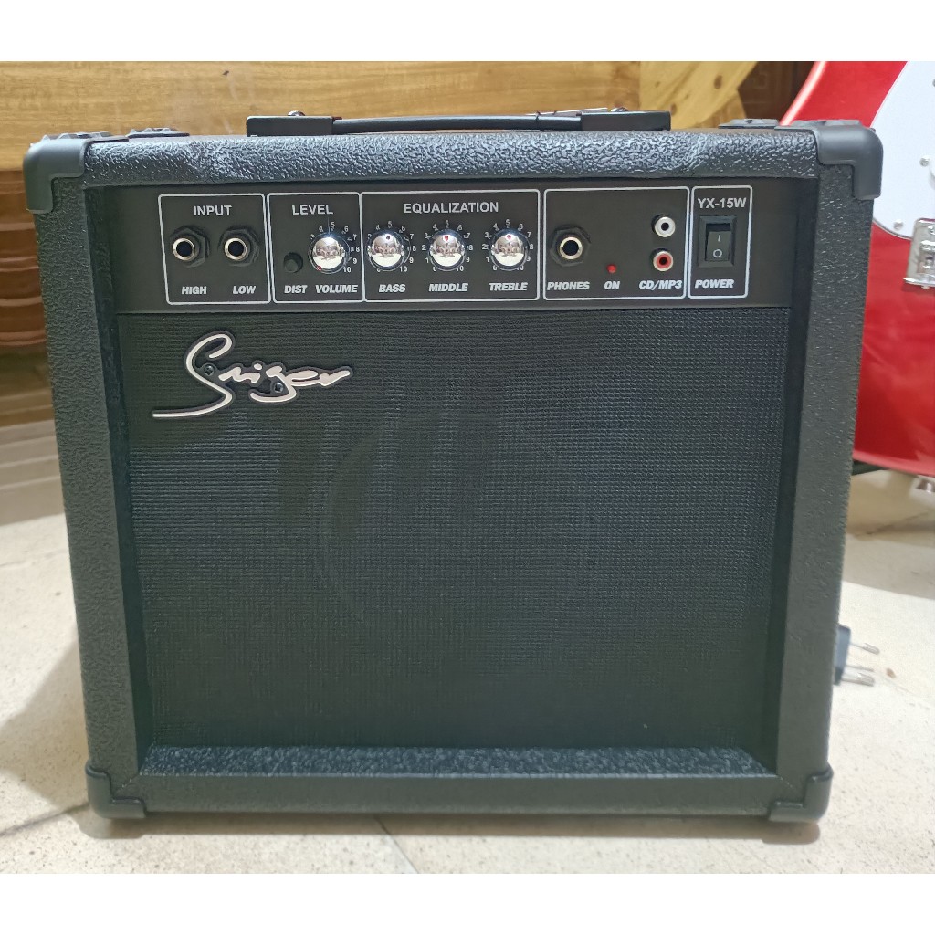 Electric Guitar amplifier, Smiger YX-15 (15 Watts Amplifier) | Shopee ...