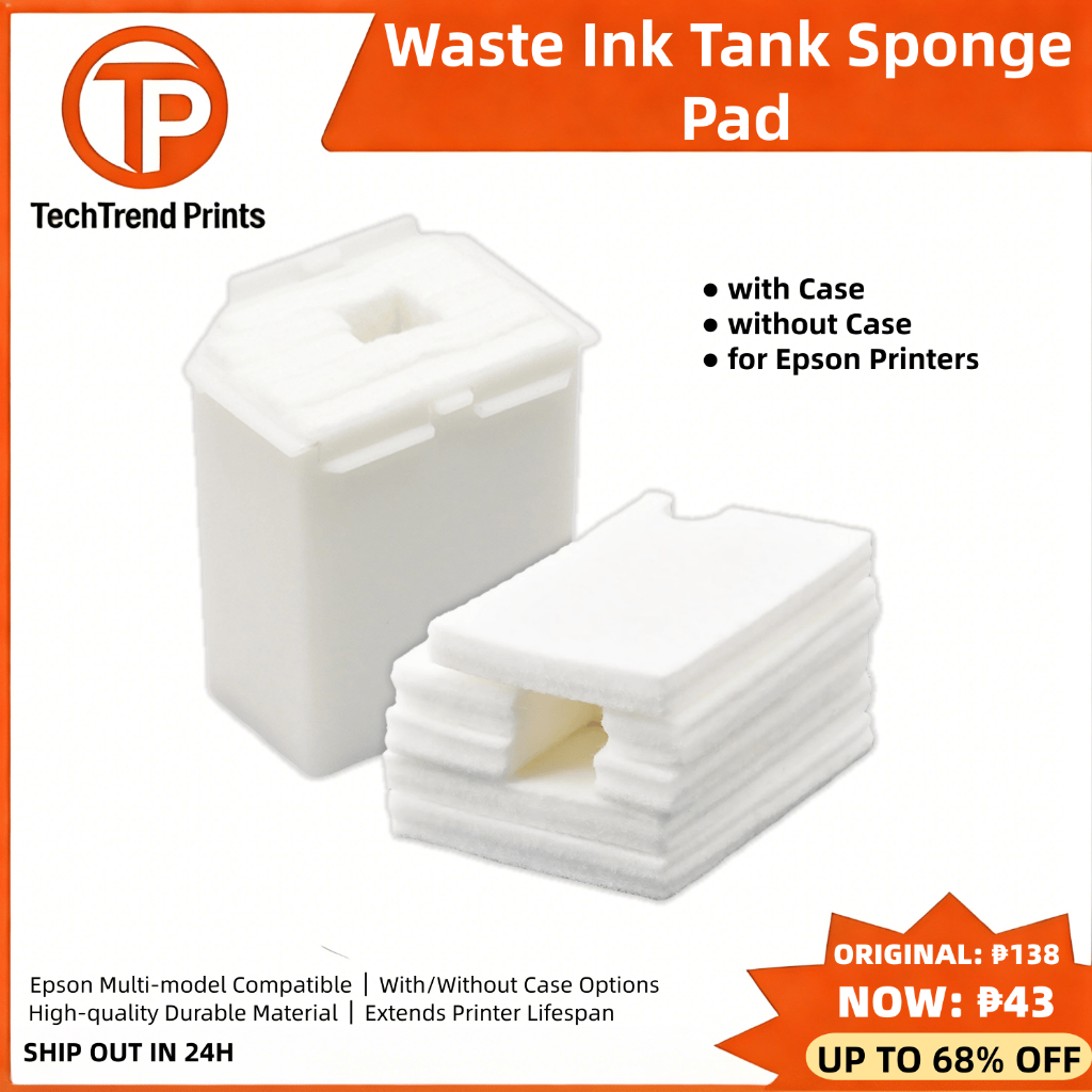 Waste Ink Tank Sponge Pad for Epson Printers L1110 L1210 L3110 L3210 ...