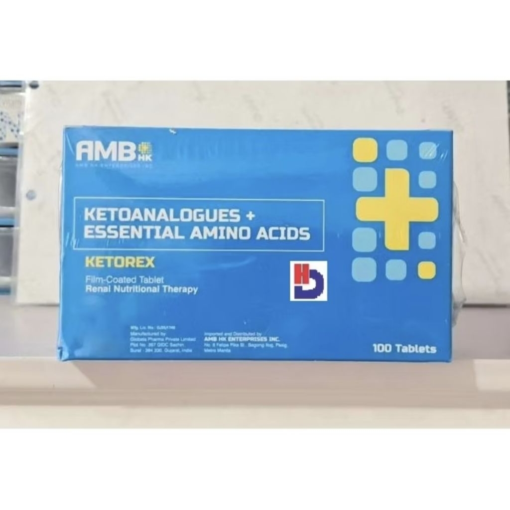 Ketorex Ketoanalogues Essential Amino Acid 600m 100 pcs ExpD 072028 ...