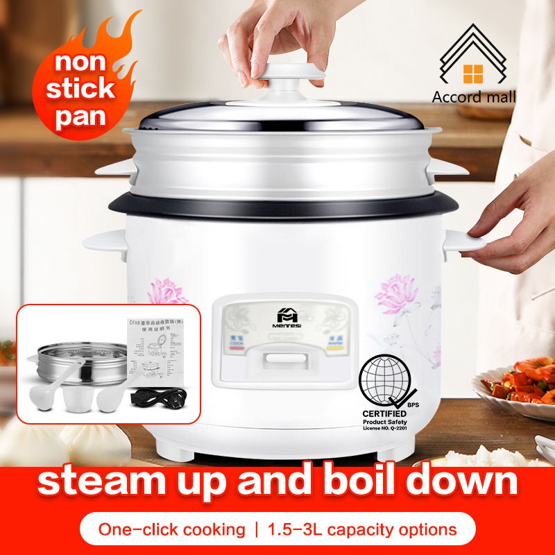 mini rice cooker standard multi function electric cooker with steamer ...