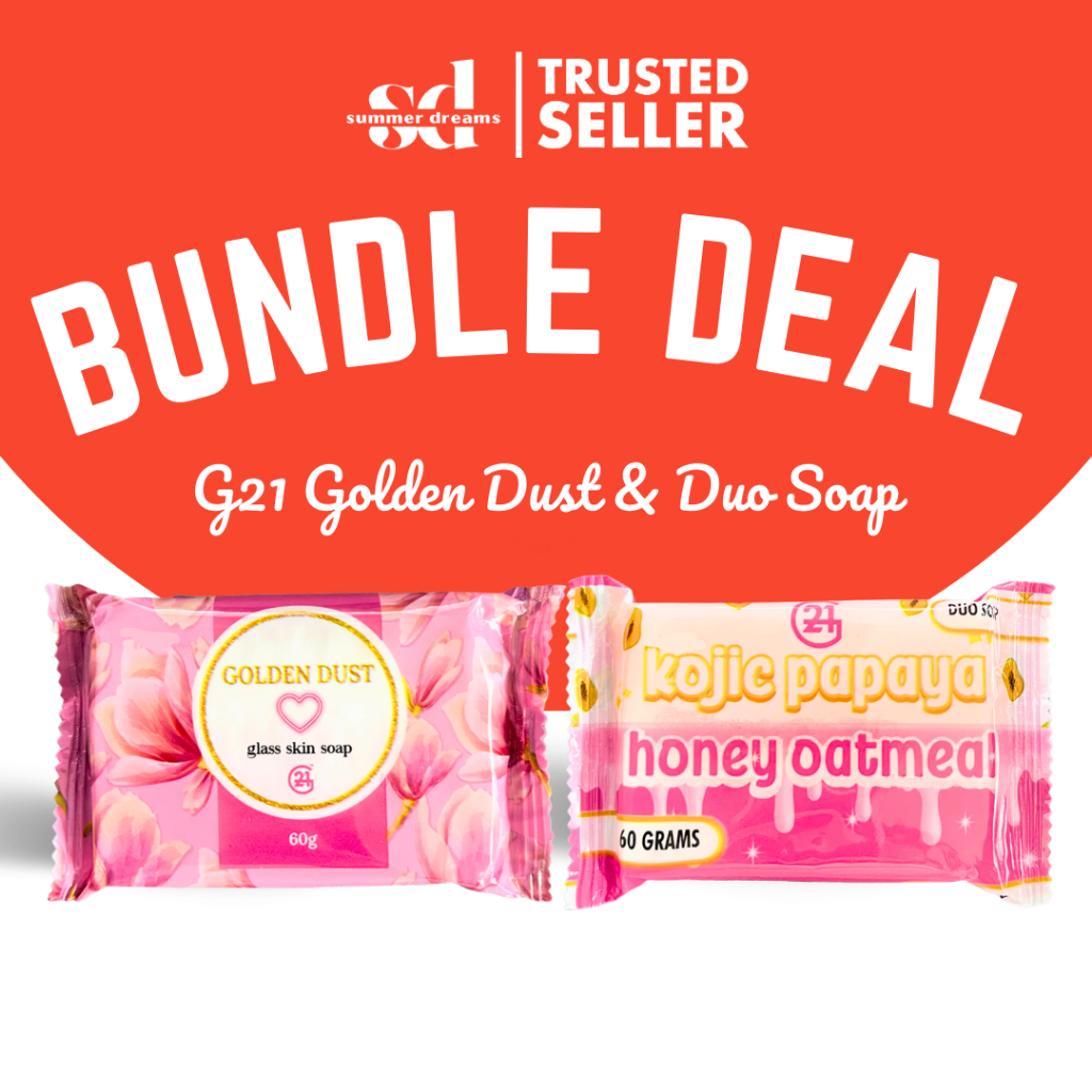 BUNDLE DEAL G21 Mini Duo Soap G21 Mini Golden Dust 60g | Shopee Philippines