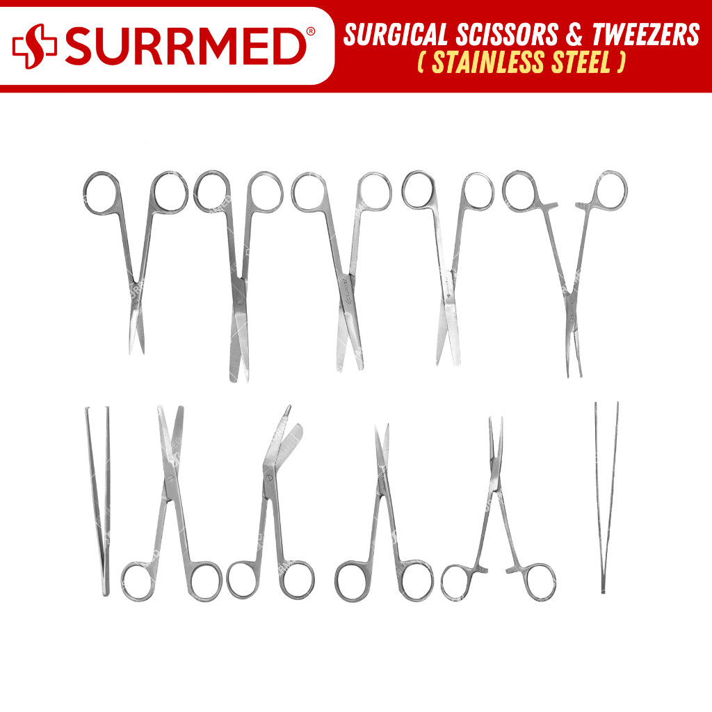 SURRMED Medical & Surgical Scissors, Forceps, Holders and Tweezers ...