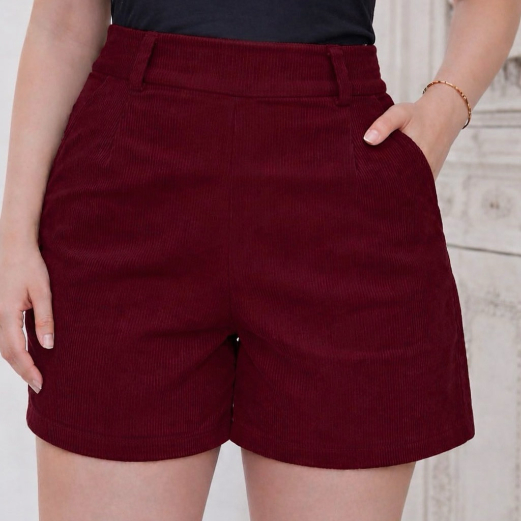 plus size trouser short fits 30-40 waistline | Shopee Philippines