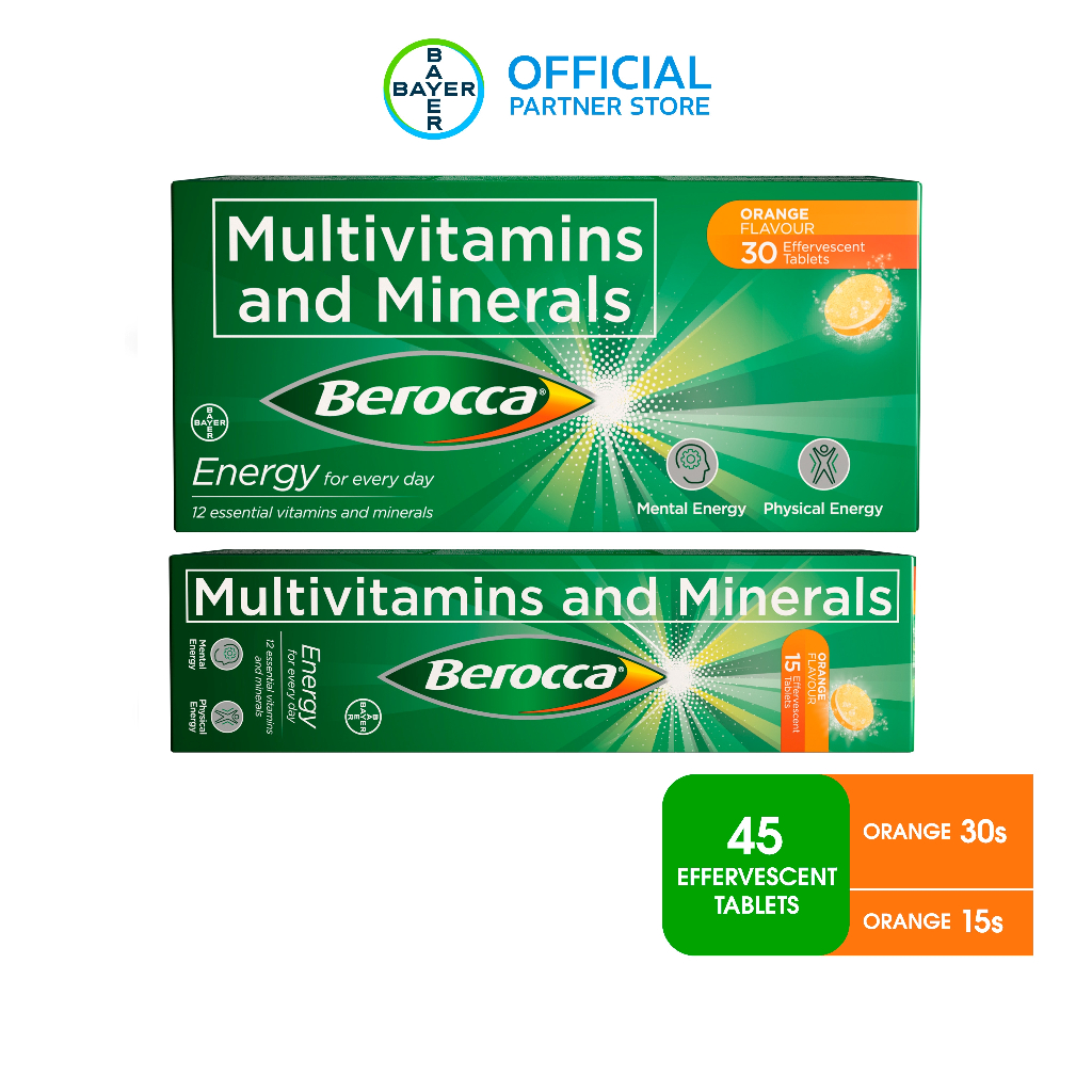 berocca vitamins - Best Prices and Online Promos - Apr 2026 | Shopee ...