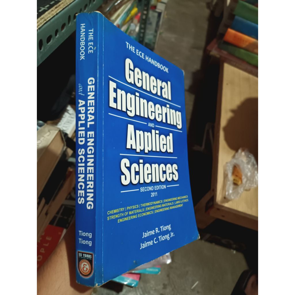 General Engineering Applied Sciences Second edition by Jaime R. Tiong ...