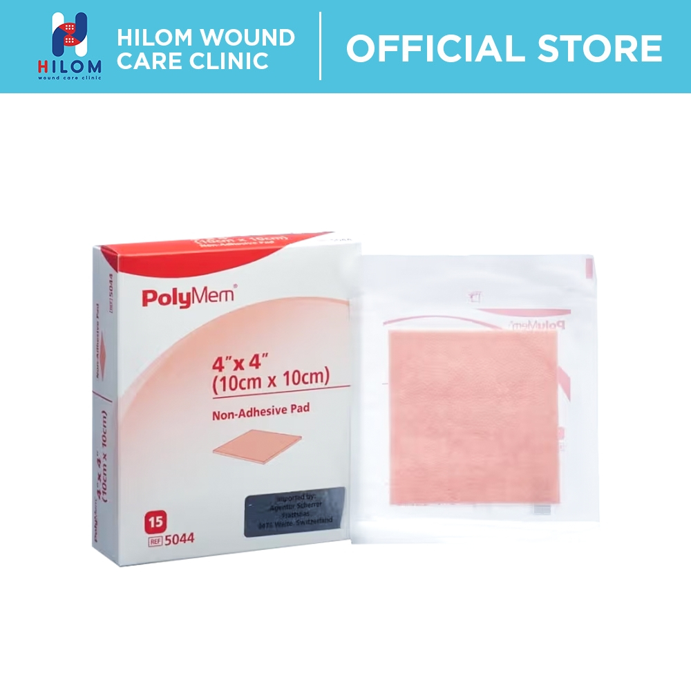 PolyMem 4x4 inches Foam Non Adhesive Pad Dressing(1 PAD ONLY) Expiry 05 ...