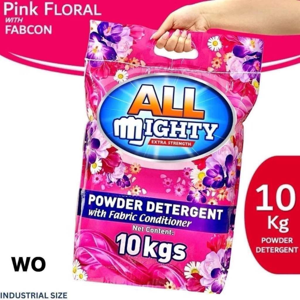 10kgs -(5kilo) Allmighty powder detergent with fabric conditioner super ...