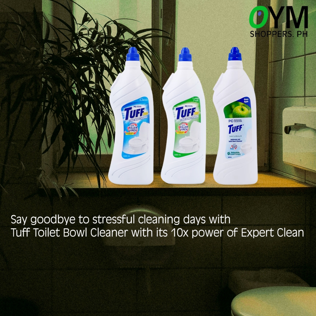 Tuff TBC Bathroom and Toilet Bowl Cleaner 1000ml | Shopee Philippines