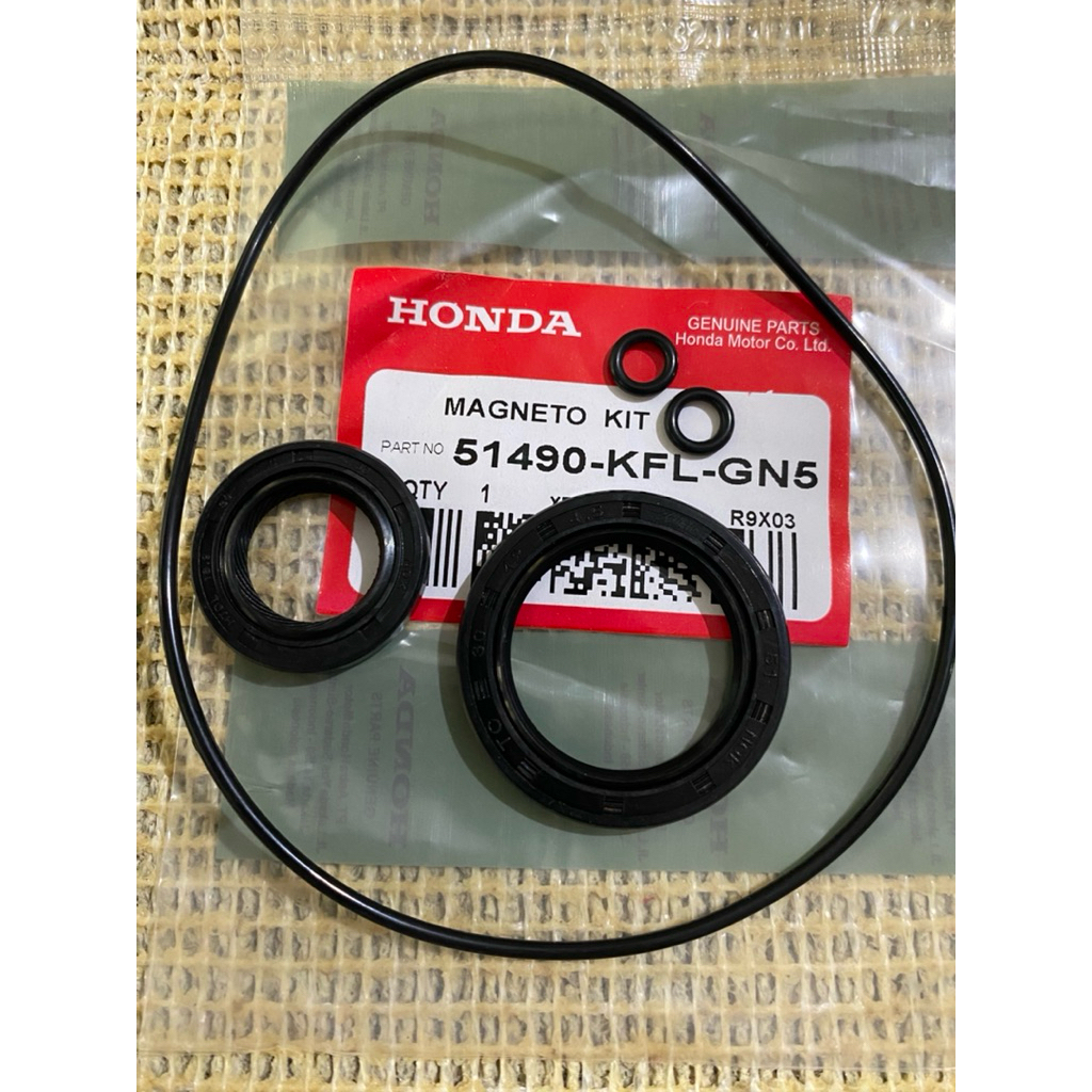 Magneto Kit Oil Seal Honda Xrm125, Xrm110 Genuine Parts | Shopee ...