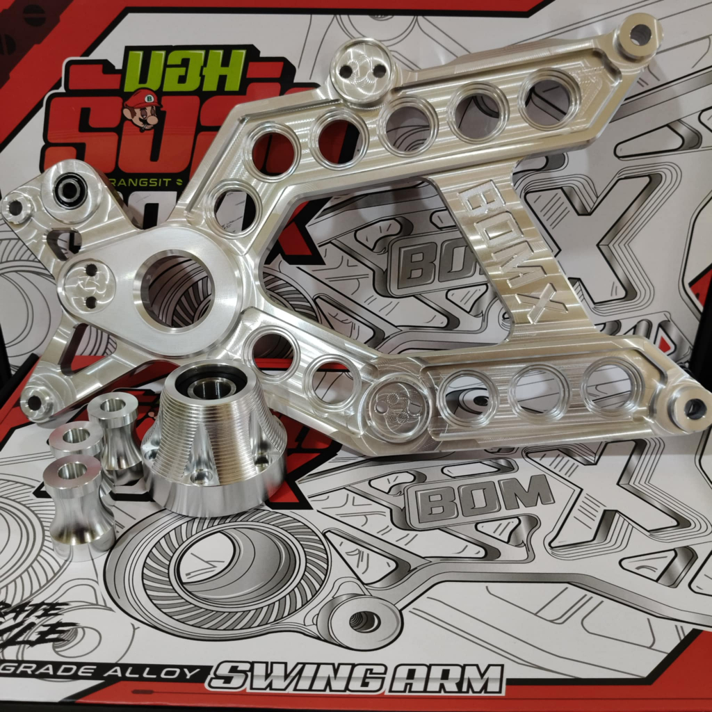 BOM-X CNC SWING ARM CLICK125/150, CLICK 160, PCX 160, AEROX V2, NMAX V2 ...