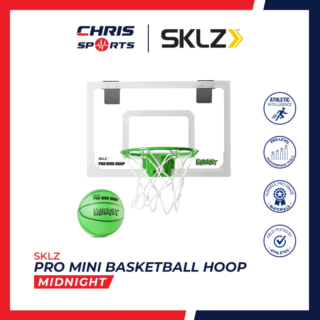 SKLZ Pro Mini Basketball Hoop Midnight | Shopee Philippines